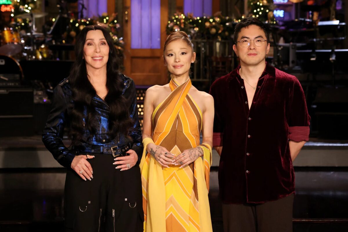Bowen Yang Exits ‘SNL’ With Farewell Skit Featuring Ariana Grande And ...